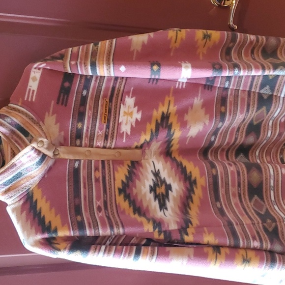 Simply Southern | Tops | Simply Southern Native American Print Fleece 4 ...